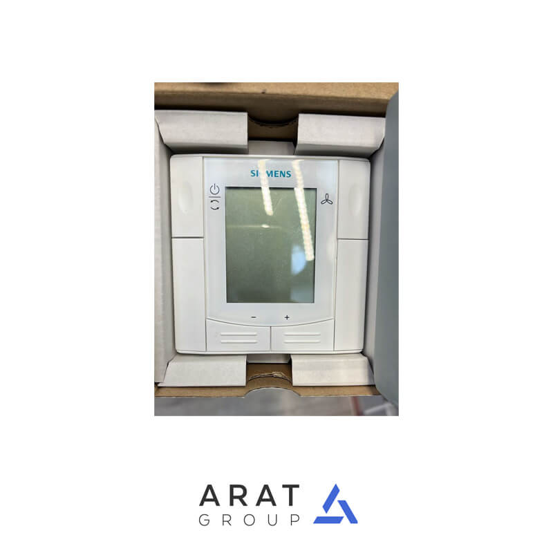 خرید ترموستات زیمنس برای کنترل فن کوئل مدل RDF600KN